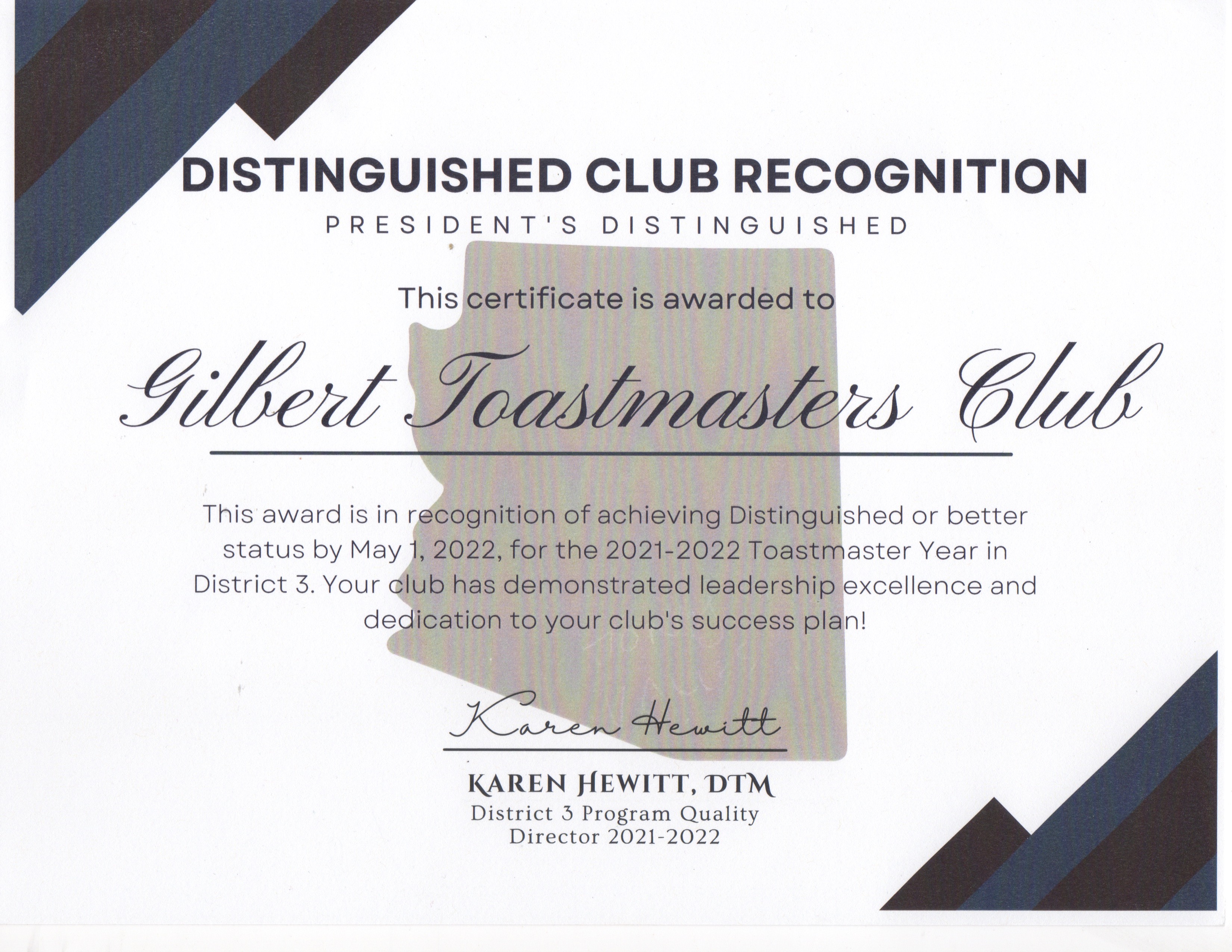 Blog - Gilbert Toastmasters